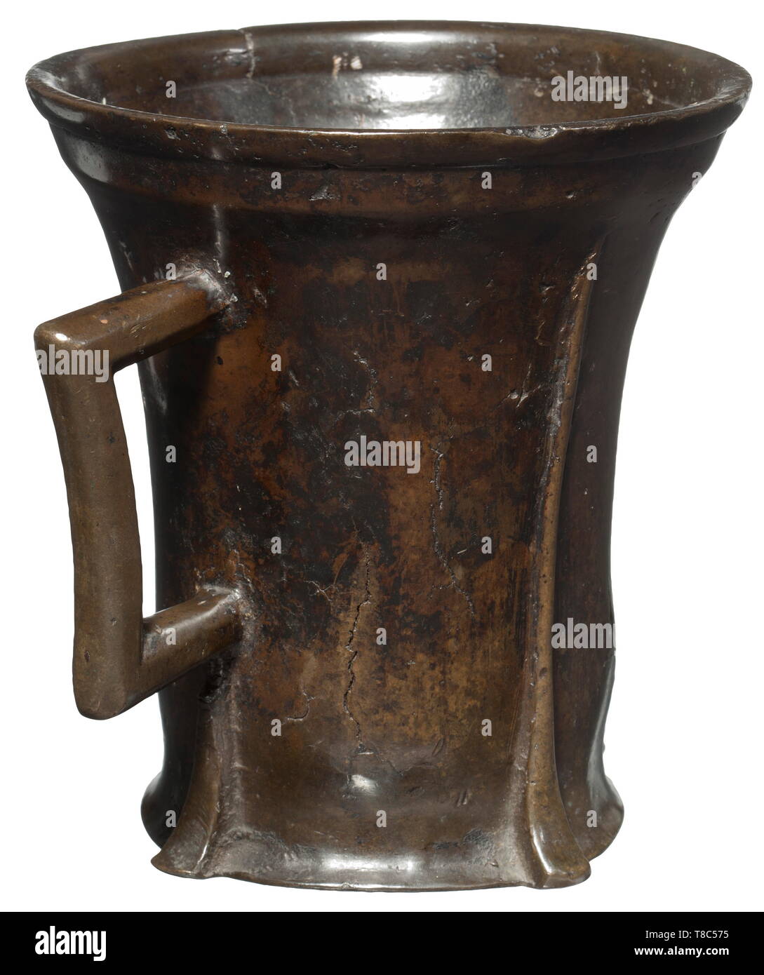 A South German Gothic mortar, 2nd half of the 15th century Bronze with ...
