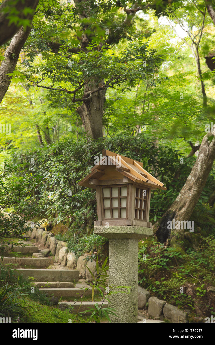Wooden Japanese Lantern