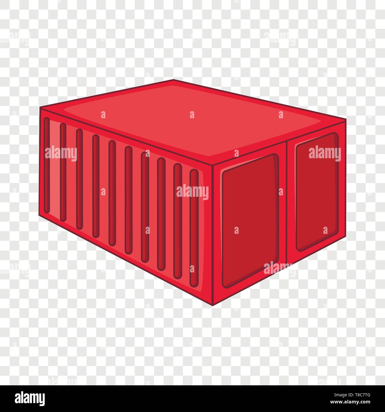 Cargo container icon, cartoon style Stock Vector Image & Art - Alamy