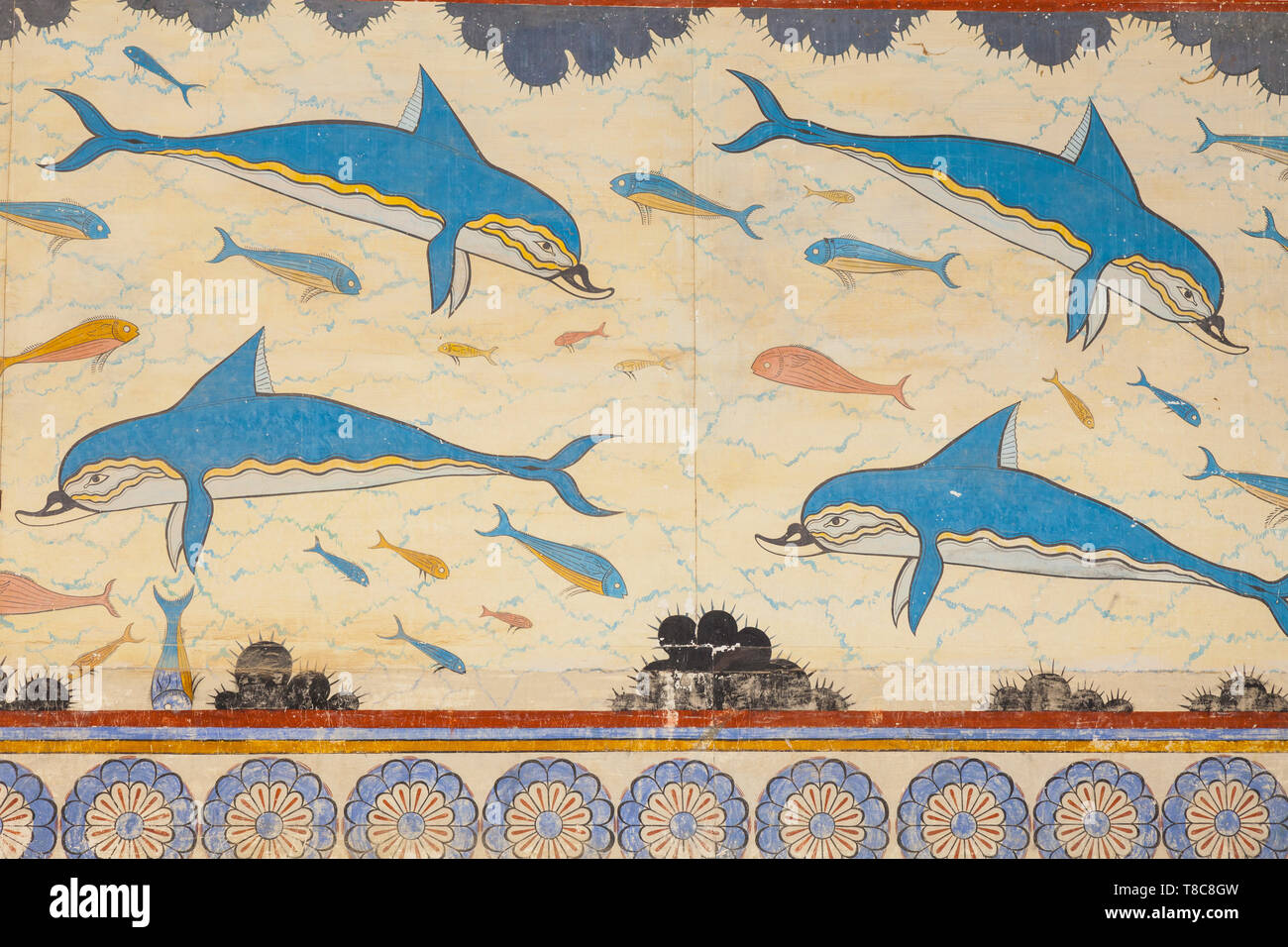 Fresco de los delfines hi-res stock photography and images - Alamy
