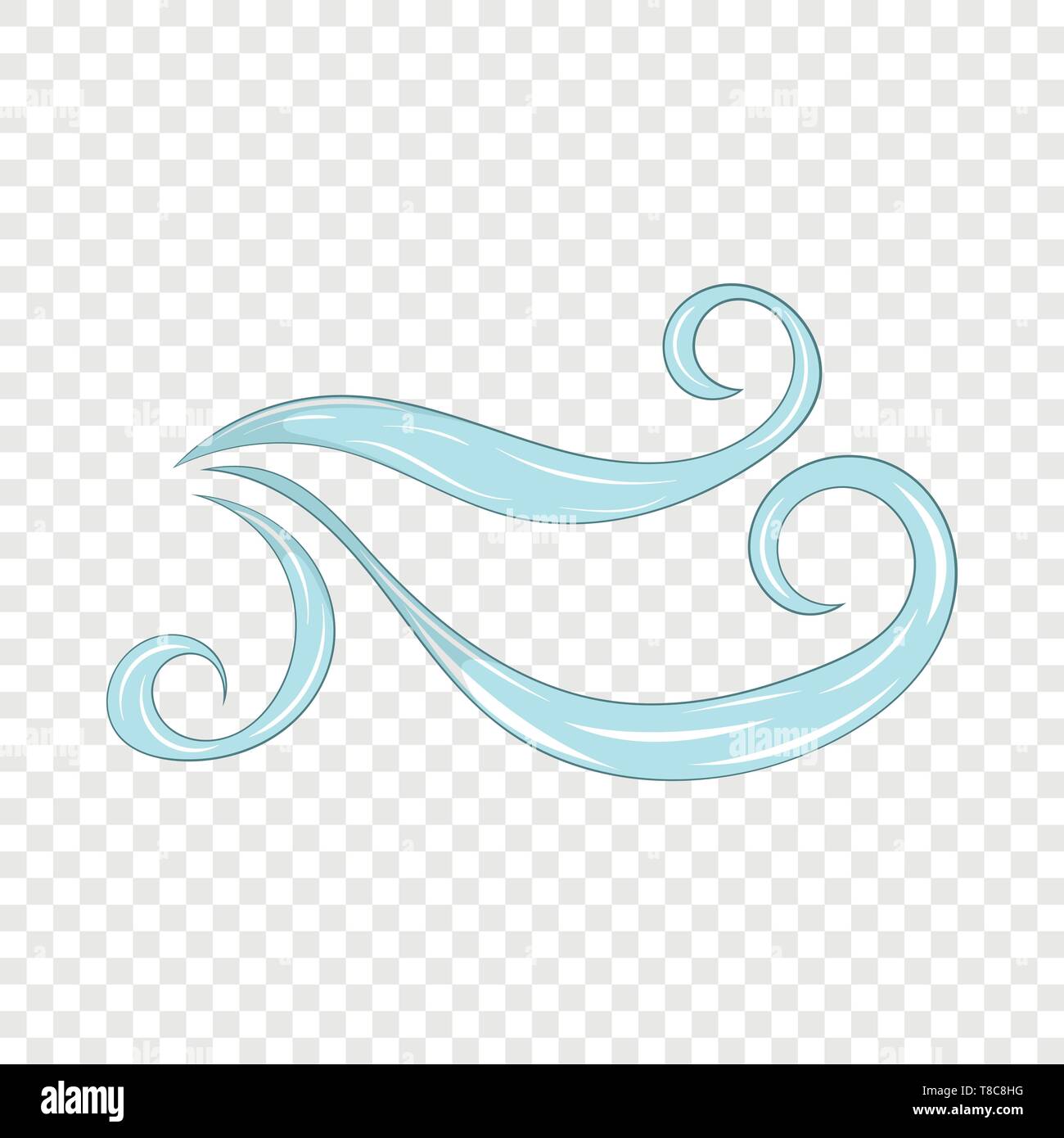 Wind icon, cartoon style Stock Vector Image & Art - Alamy