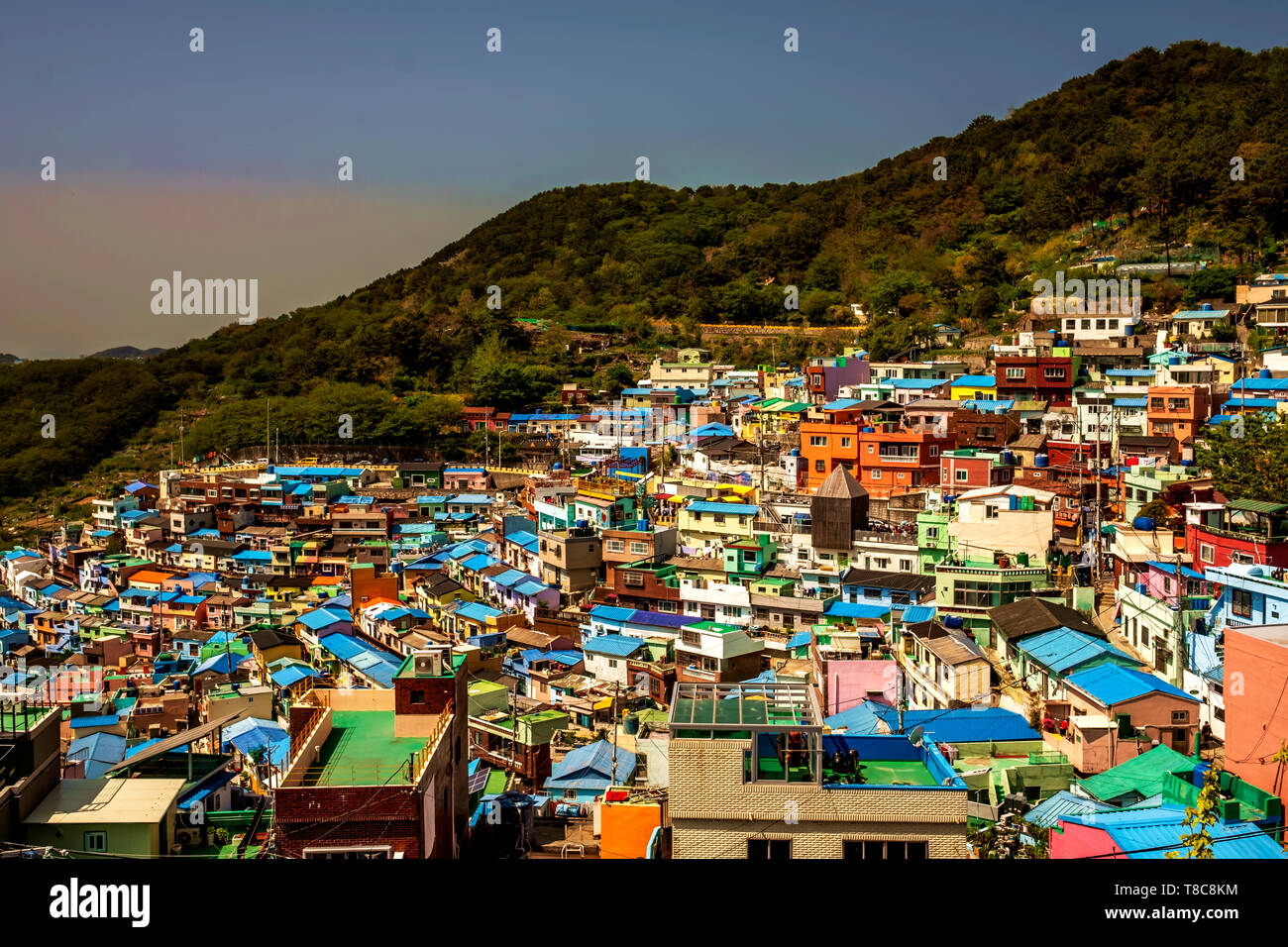 Gamcheon neighborhood, Busan, South Korea Stock Photo - Alamy