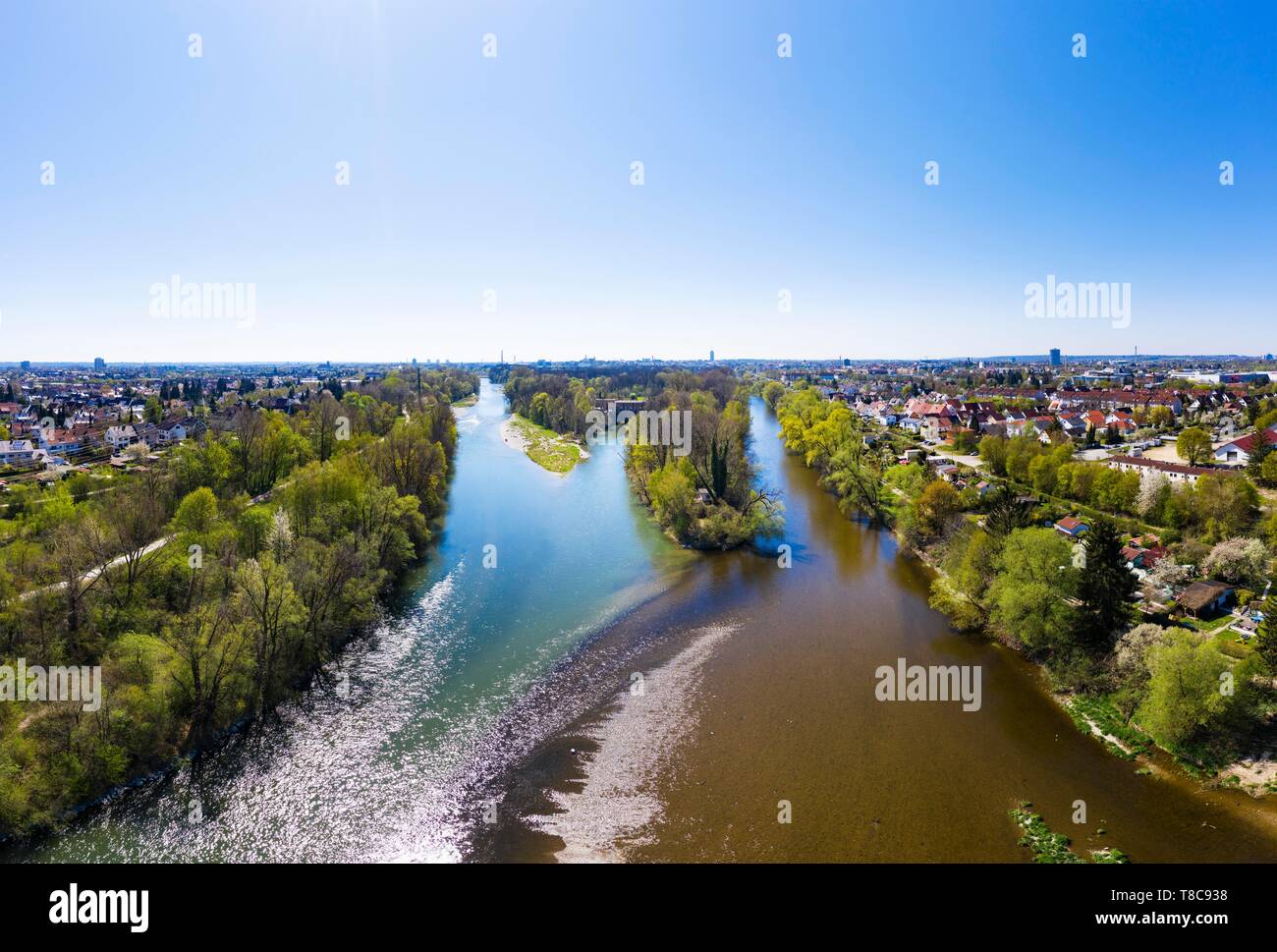 Aerial drone left right shot hi-res stock photography and images - Alamy