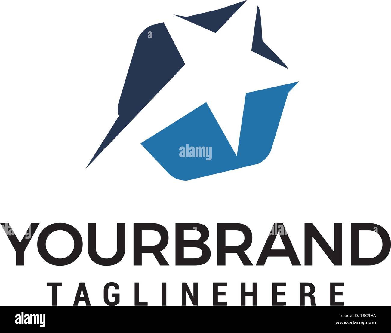 star fast logo design concept template vector Stock Vector Image & Art ...