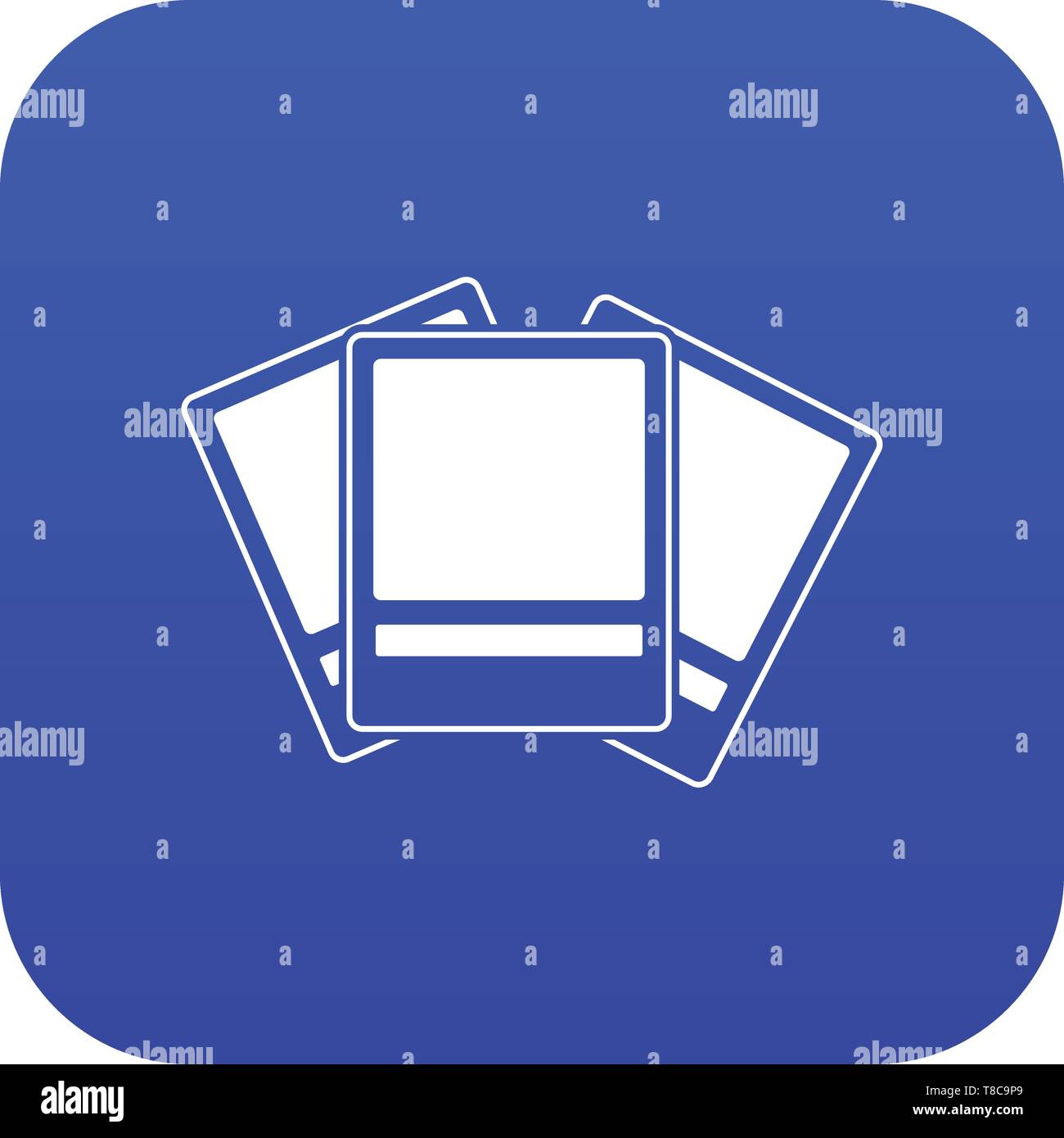 Photos icon digital blue Stock Vector Image & Art - Alamy