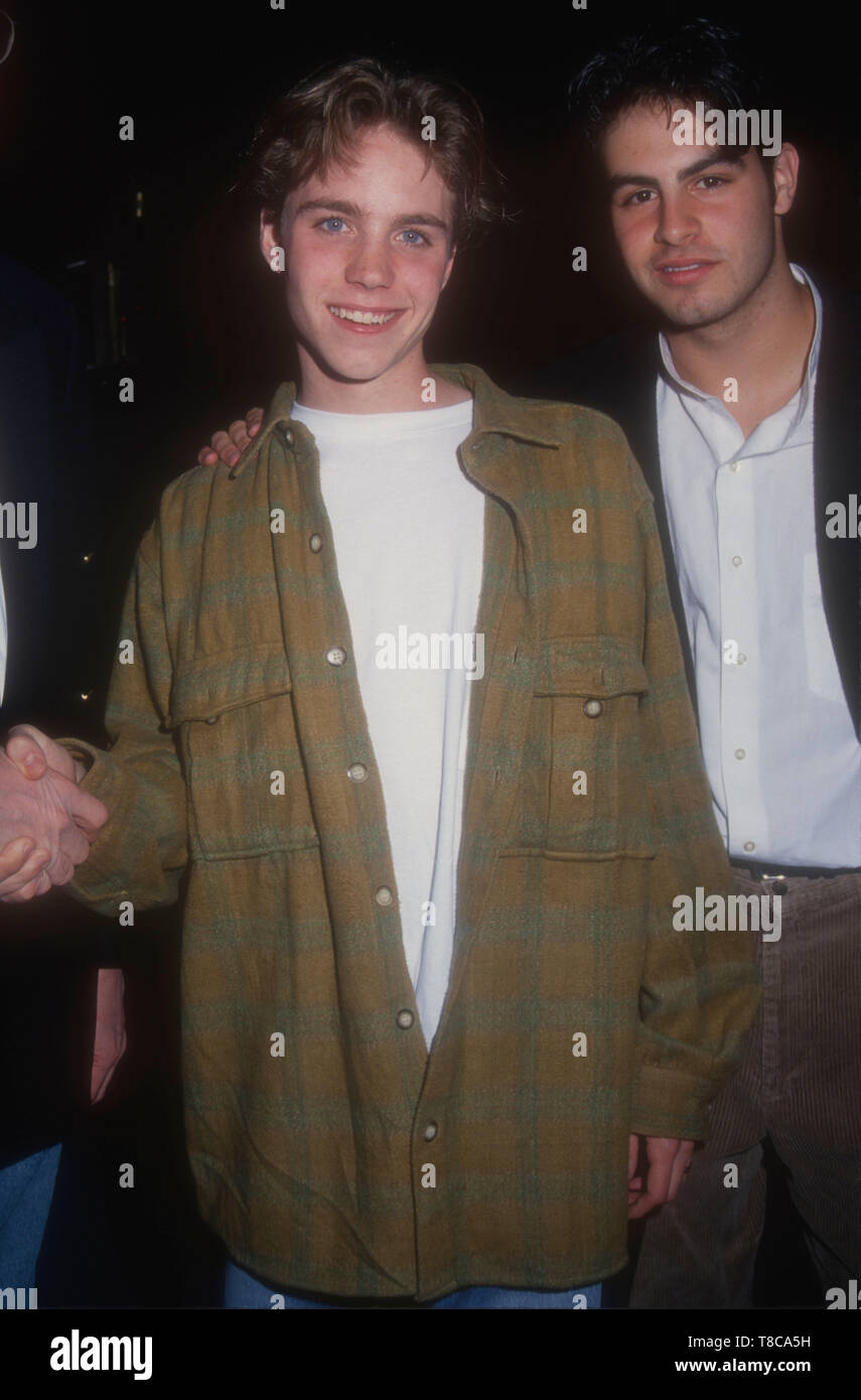 West Hollywood, California, USA 14th April 1994 Actor Jonathan Brandis ...