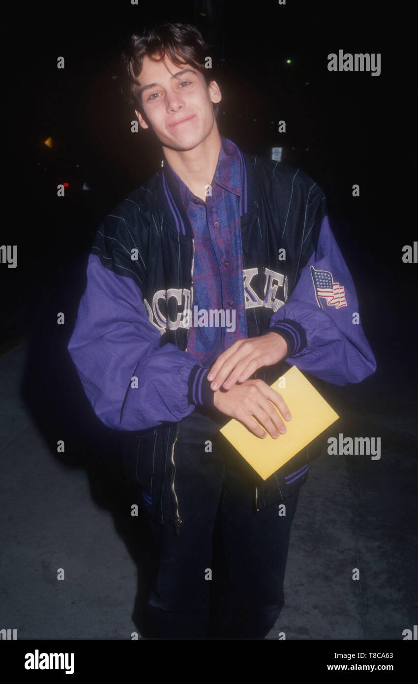 West Hollywood, California, USA 14th April 1994 Actor Chris Demetral ...