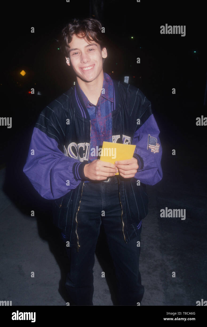 West Hollywood, California, USA 14th April 1994 Actor Chris Demetral ...