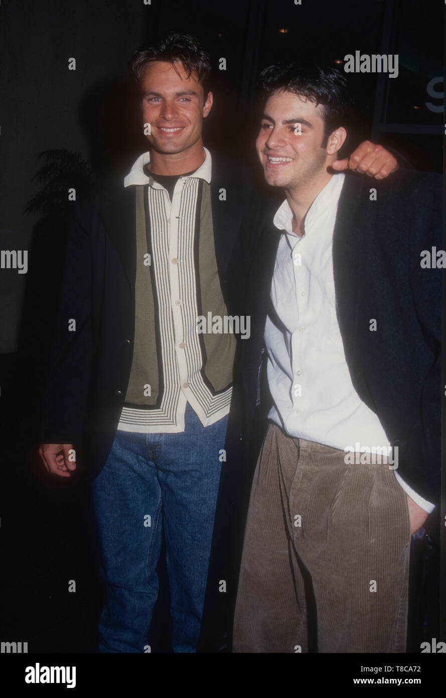 West Hollywood, California, USA 14th April 1994 Actor Patrick Muldoon ...