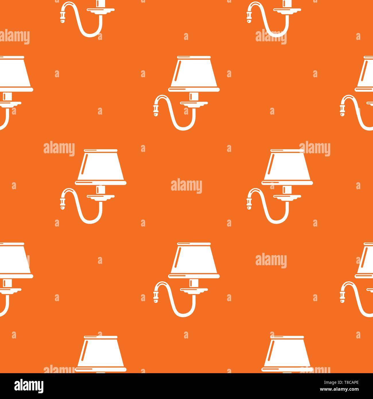 Bracket pattern vector orange Stock Vector Image & Art - Alamy