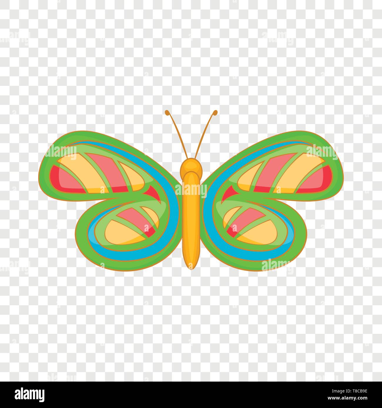 Little butterfly icon, cartoon style Stock Vector Image & Art - Alamy
