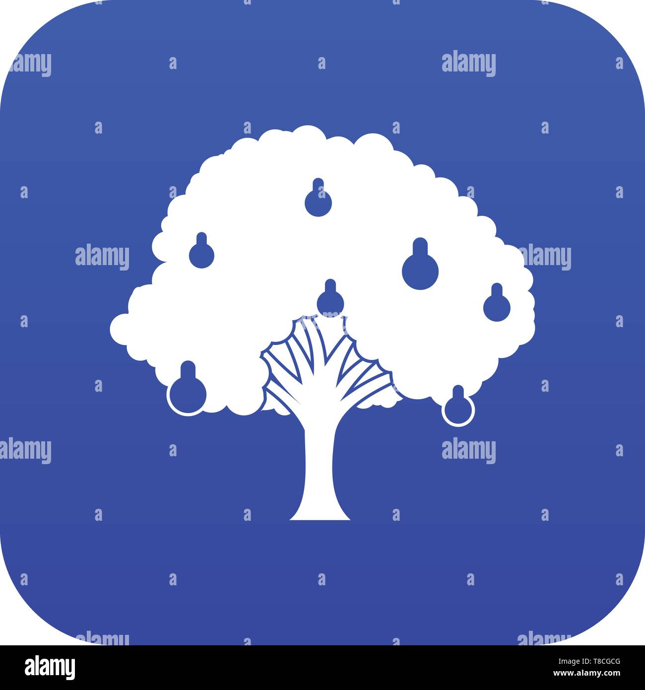 Pear tree trunk Stock Vector Images - Alamy