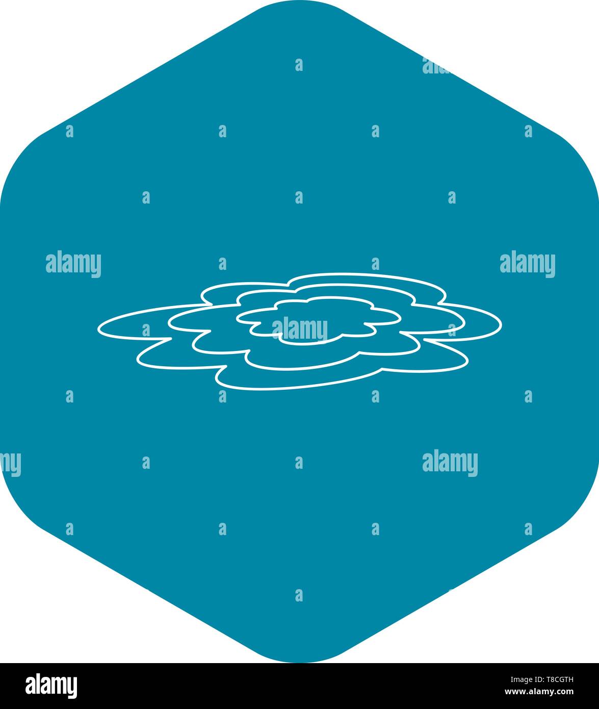 Drinking puddle water Stock Vector Images - Alamy