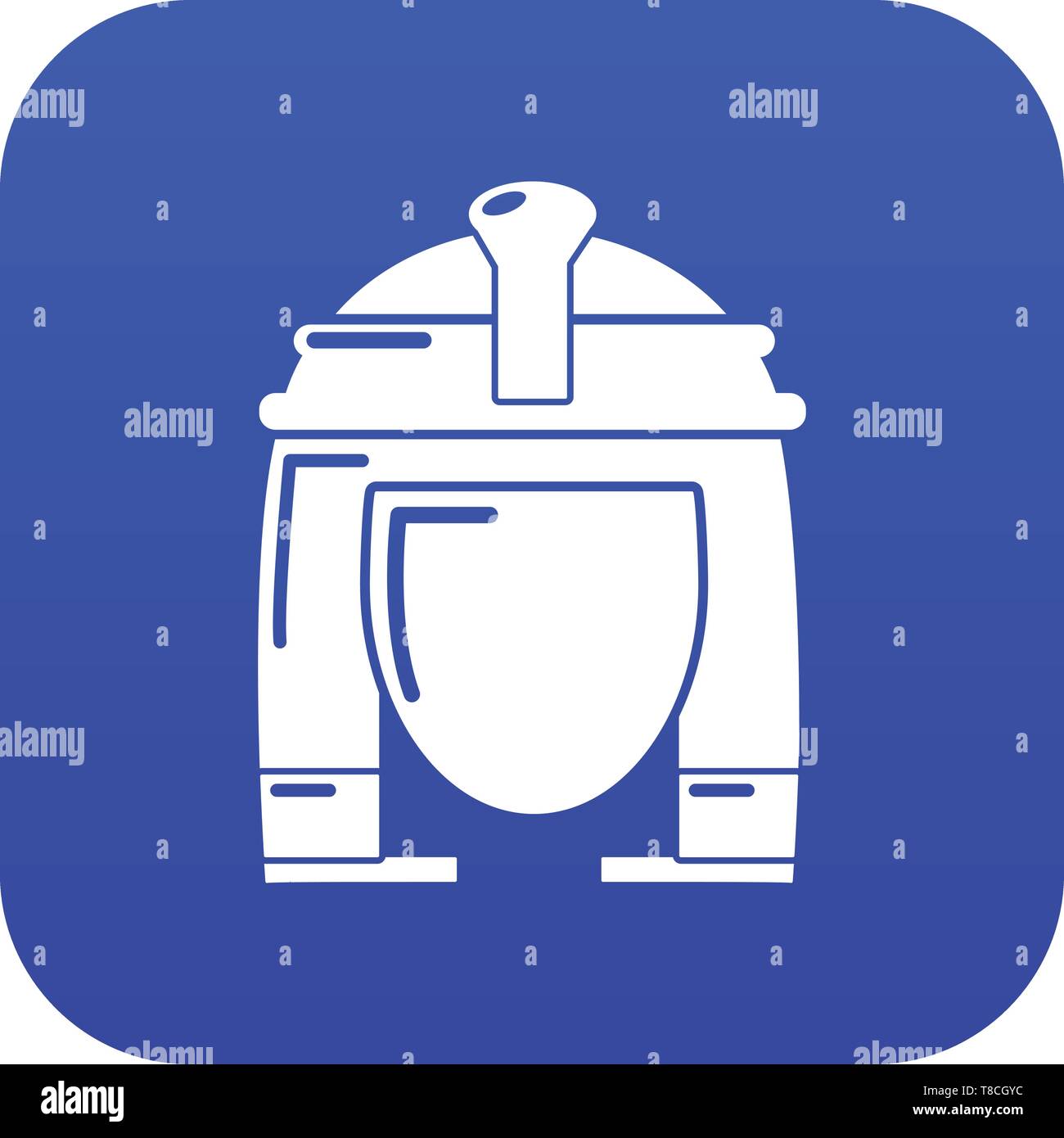 Cleopatra icon blue vector Stock Vector Image & Art - Alamy