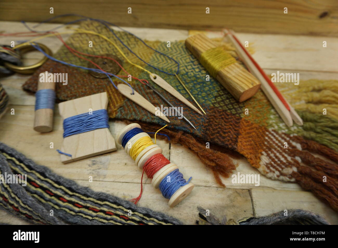 Bone needle tools hi-res stock photography and images - Alamy