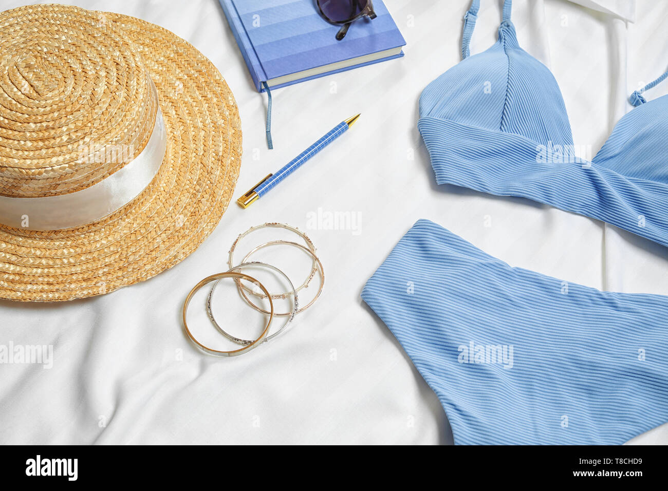 Bikini on bed hi-res stock photography and images - Alamy