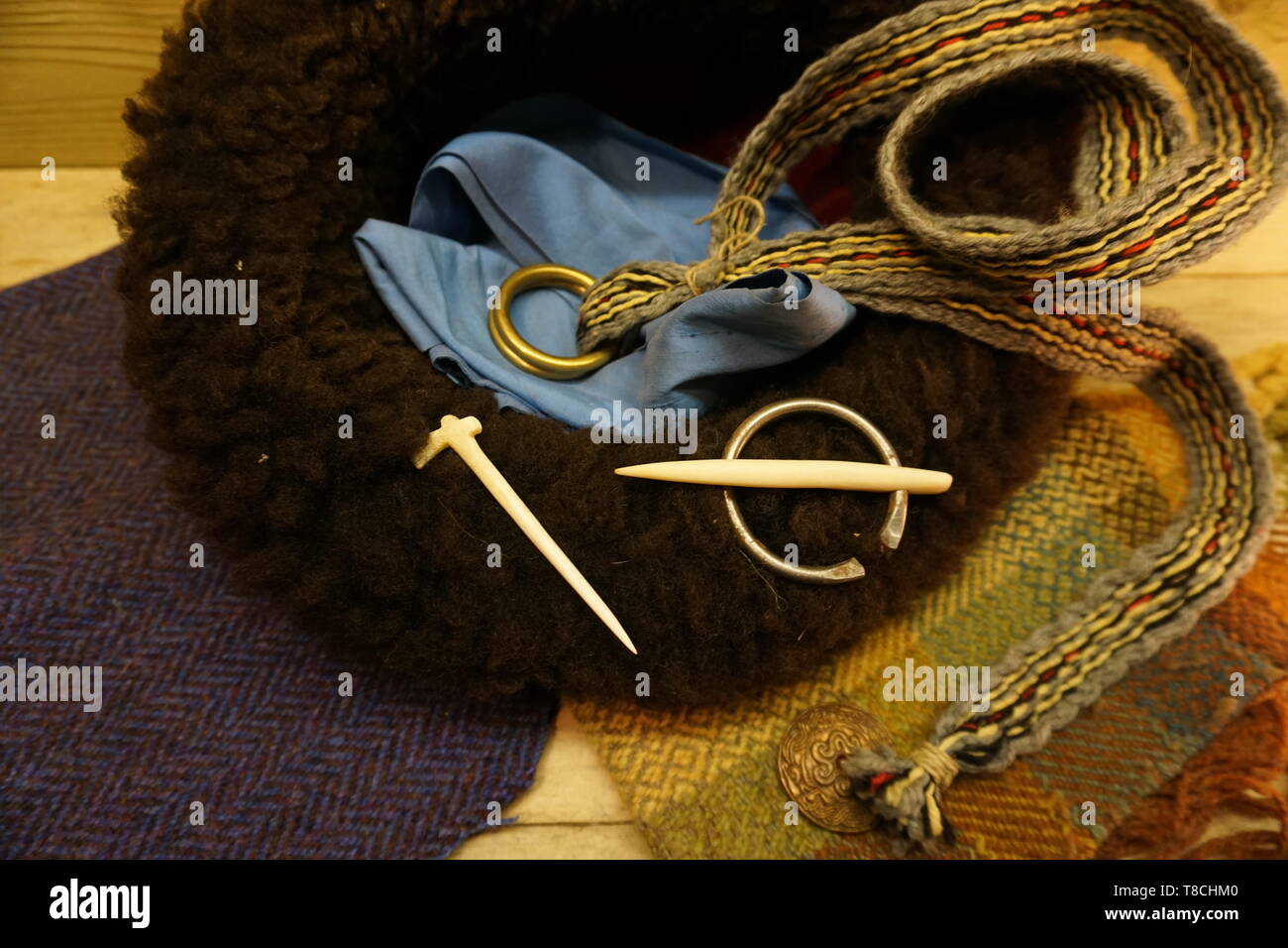 Anglo Saxon Fabric High Resolution Stock Photography and Images - Alamy