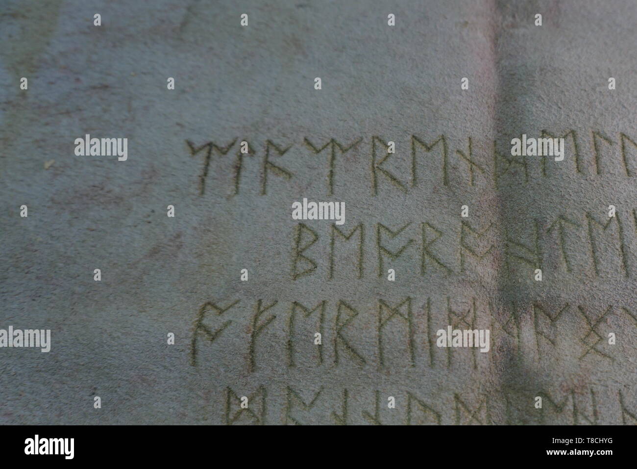 Anglo saxon runes hi-res stock photography and images - Alamy