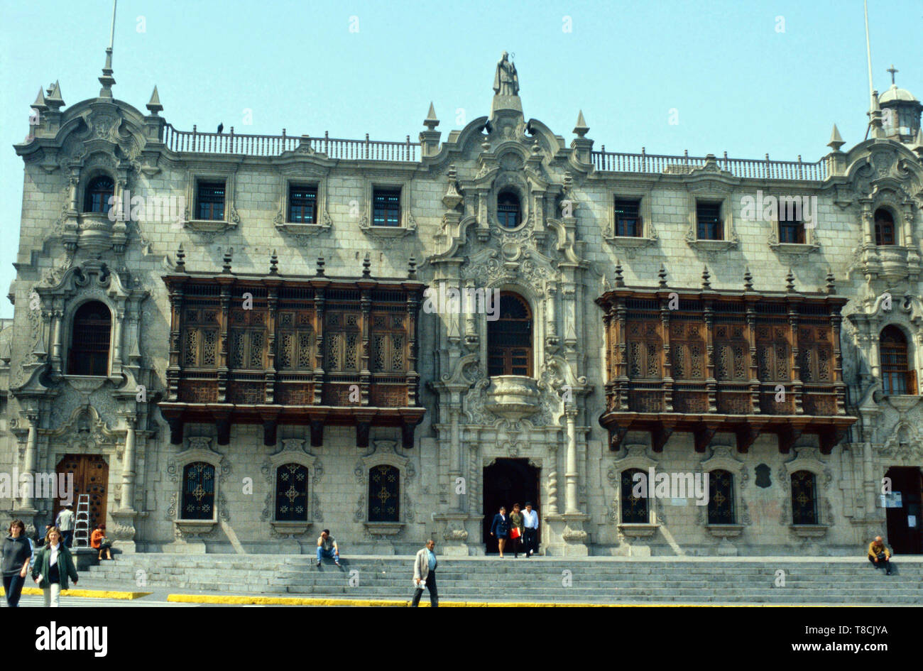 The archbishops palace of lima hi-res stock photography and images - Alamy