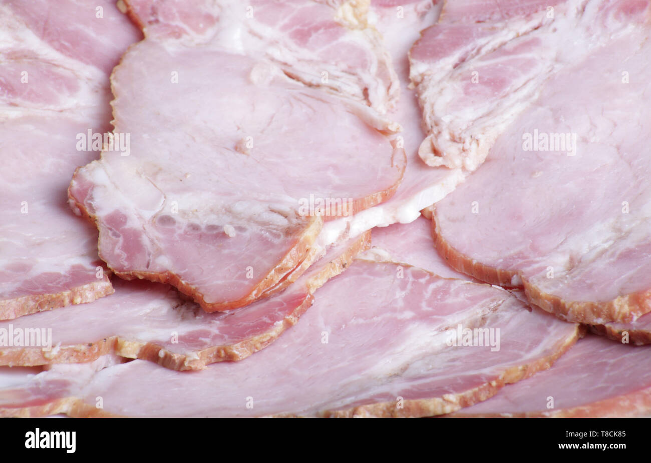 ham meat as food background Stock Photo - Alamy