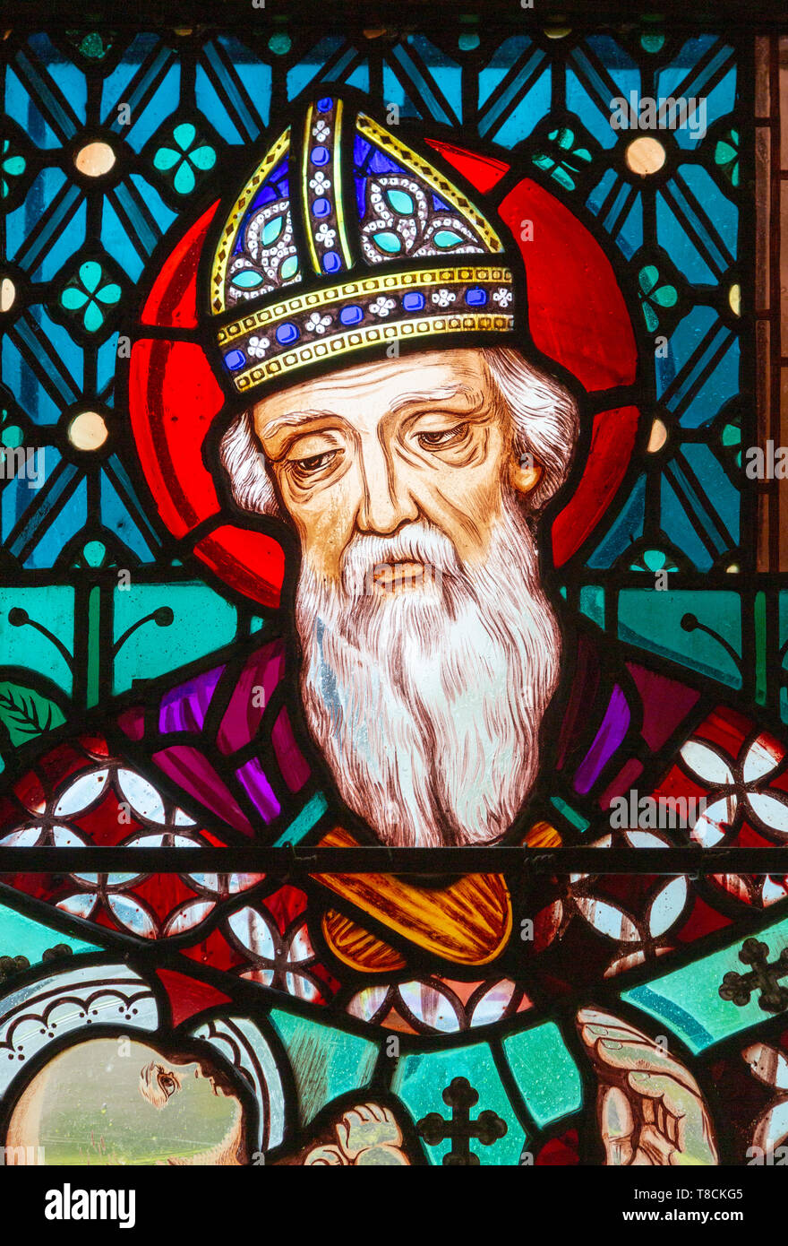 Stained glass window by Henry Holiday 1863 Shimpling church, Suffolk ...