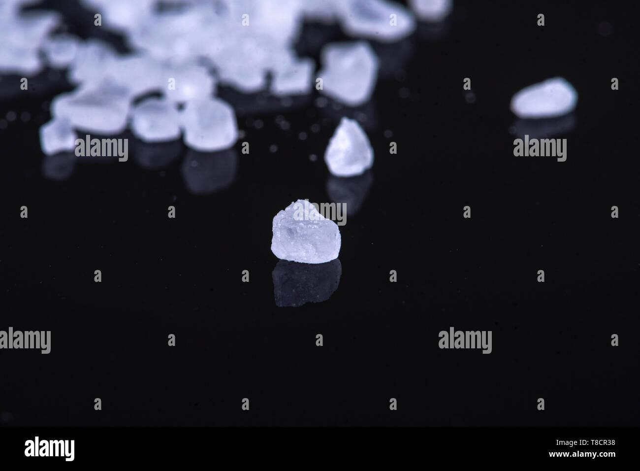 Sparkling salt crystals in hi-res stock photography and images - Alamy