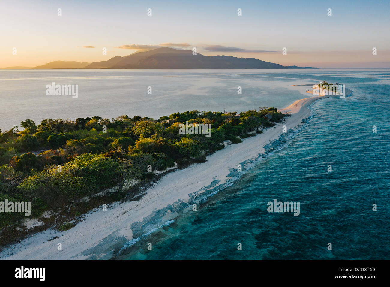 Aerial of tropical sunrise hi-res stock photography and images - Alamy