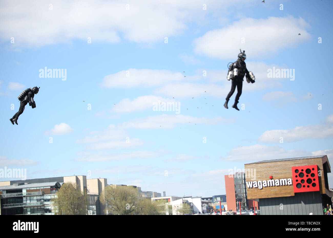 Real life Iron Man and Inventor, Richard Browning flying across ...