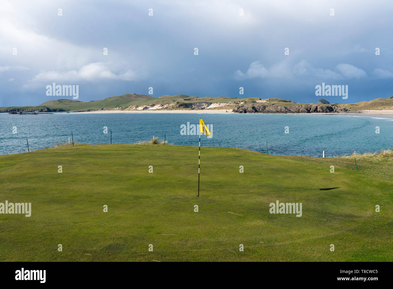 Durness Golf Course at Balnakeil Bay in Durness on the North Coast 500 ...