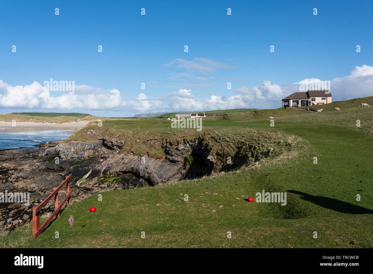 Durness Golf Course at Balnakeil Bay in Durness on the North Coast 500 ...
