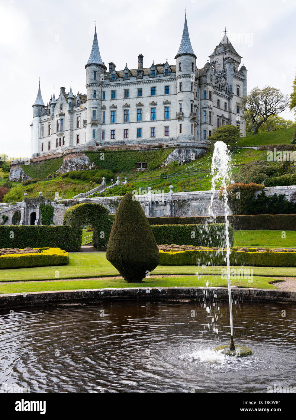 Dunrobin Castle on the North Coast 500 scenic driving route in northern ...