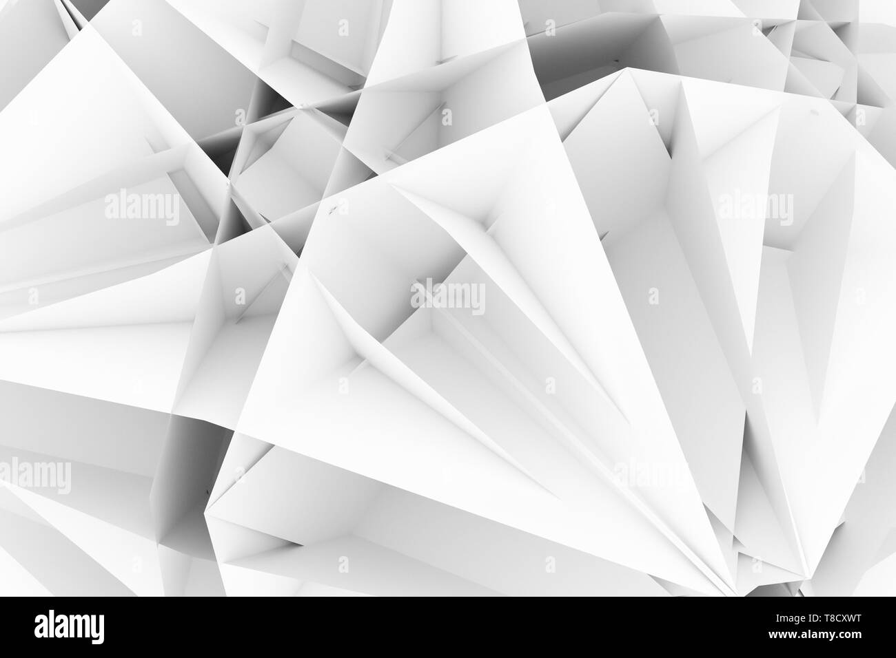 Backdrop, random geometric, CGI. For graphic design, catalog, texture ...