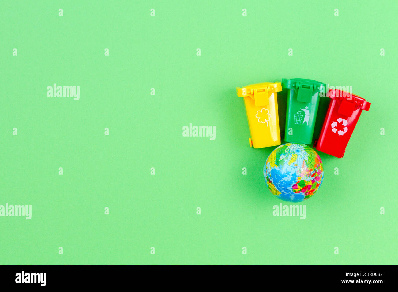 Ecology problem of environmental pollution planet, consumerism ...