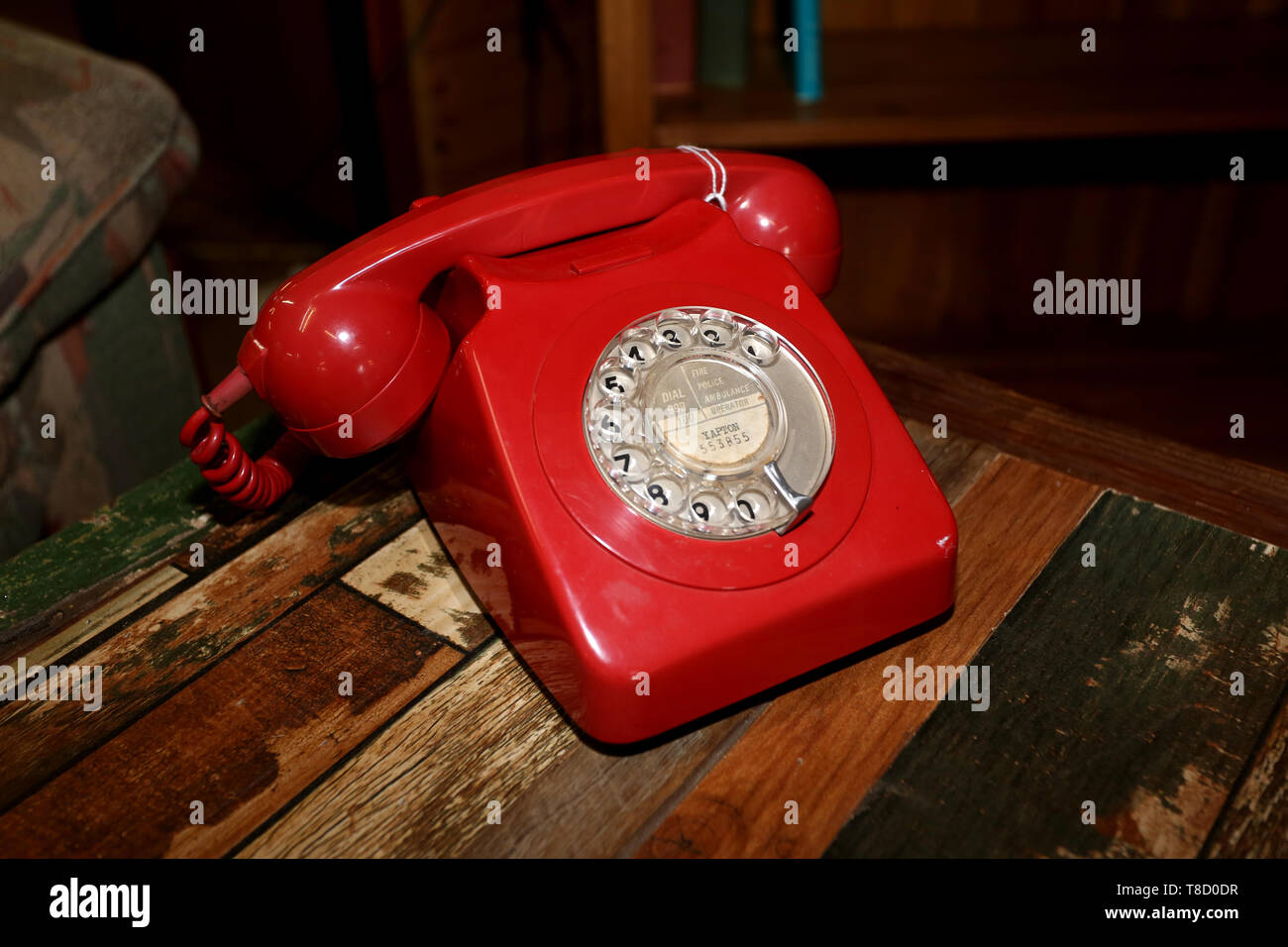 Red Telephone in Chichester, West Sussex, UK Stock Photo - Alamy