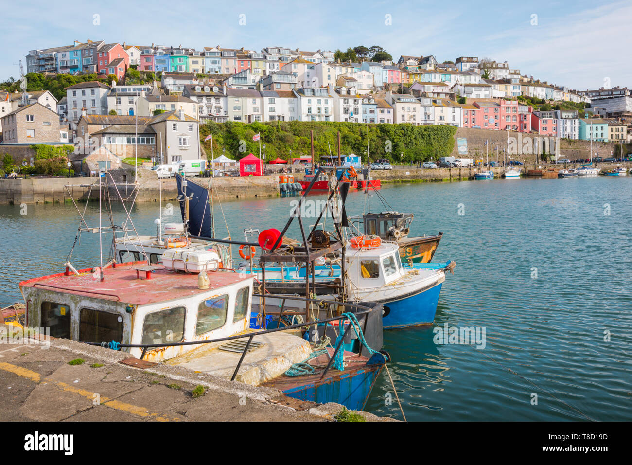 Brixham town hi-res stock photography and images - Alamy