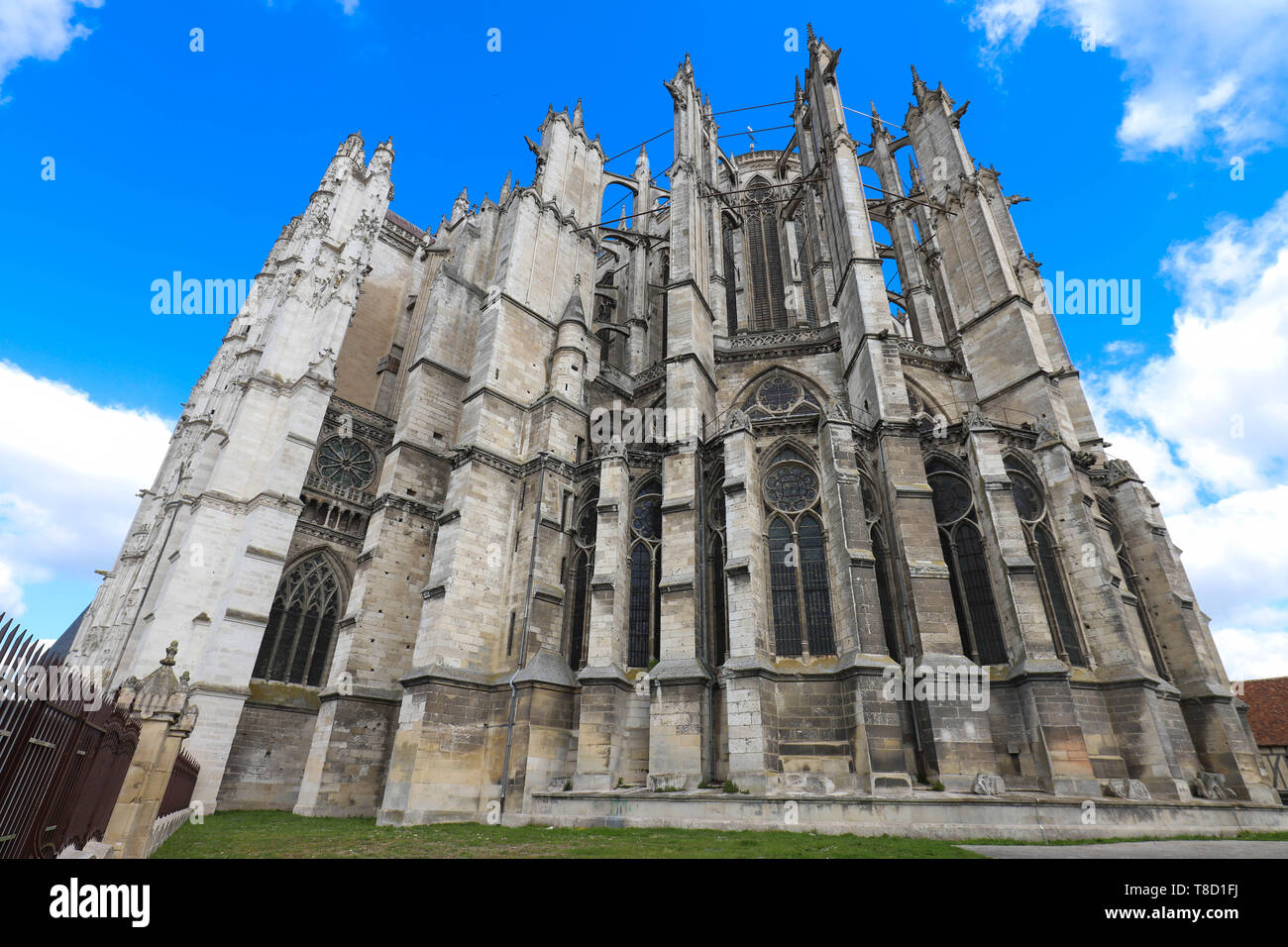 Beauvais cathedral facade hi-res stock photography and images - Alamy