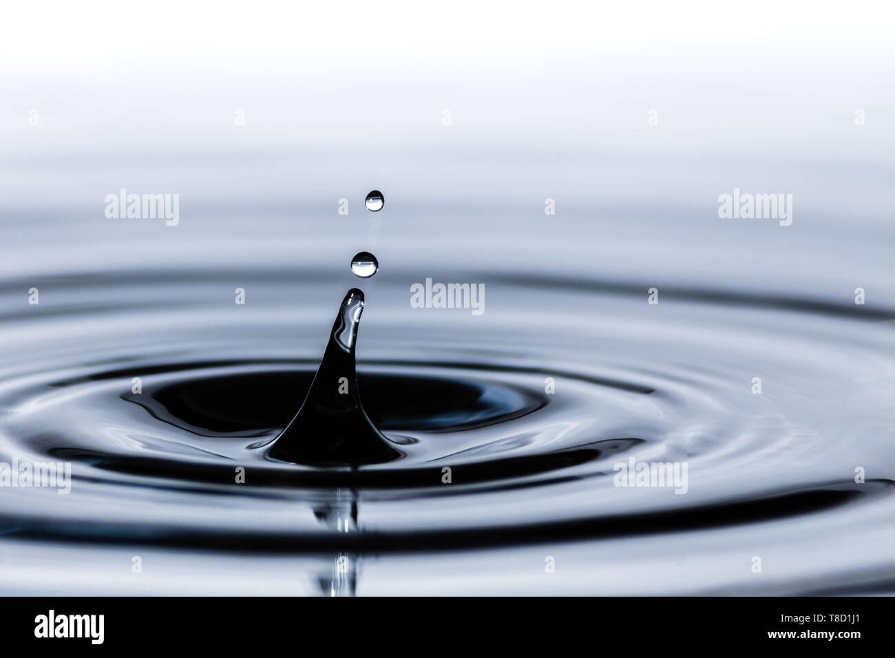 Water Splash, Macro abstract water background. Splashing water droplet ...