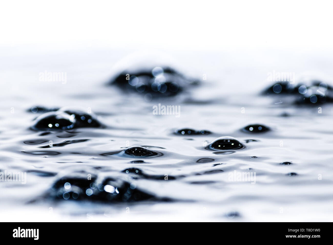 Water Splash, Macro abstract water background. Splashing water droplet ...
