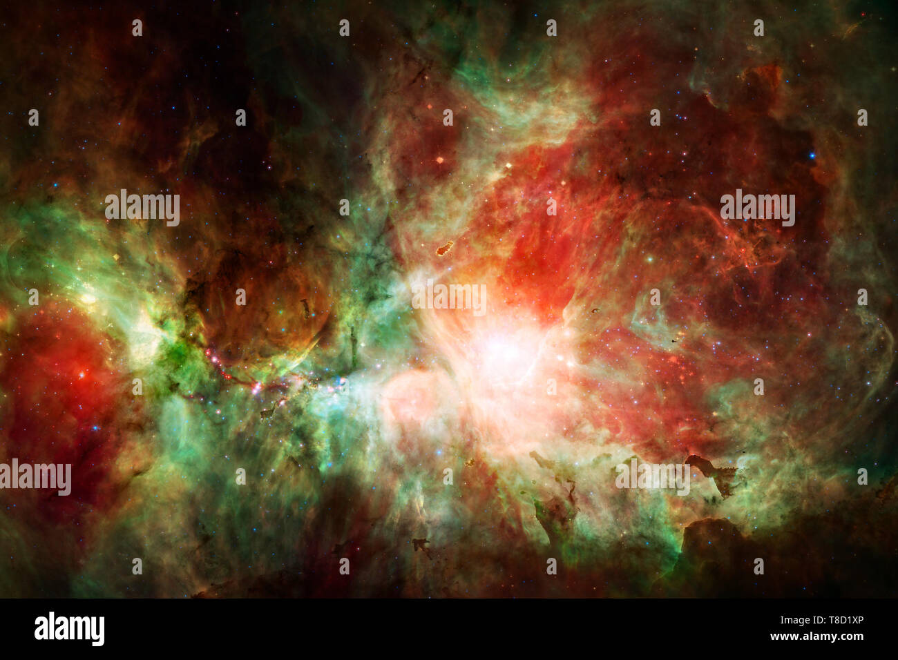 Galaxy somewhere in deep space. Beauty of universe. Elements of this ...