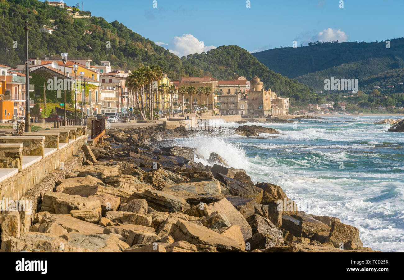 The beautiful village of Santa Maria di Castellabate, Cilento, Campania ...