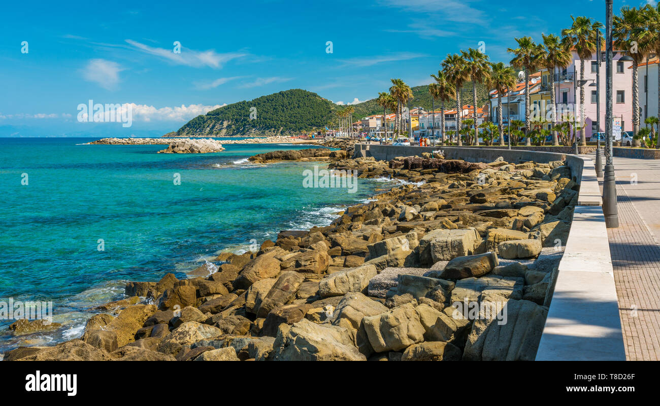 The beautiful village of Santa Maria di Castellabate, Cilento, Campania ...