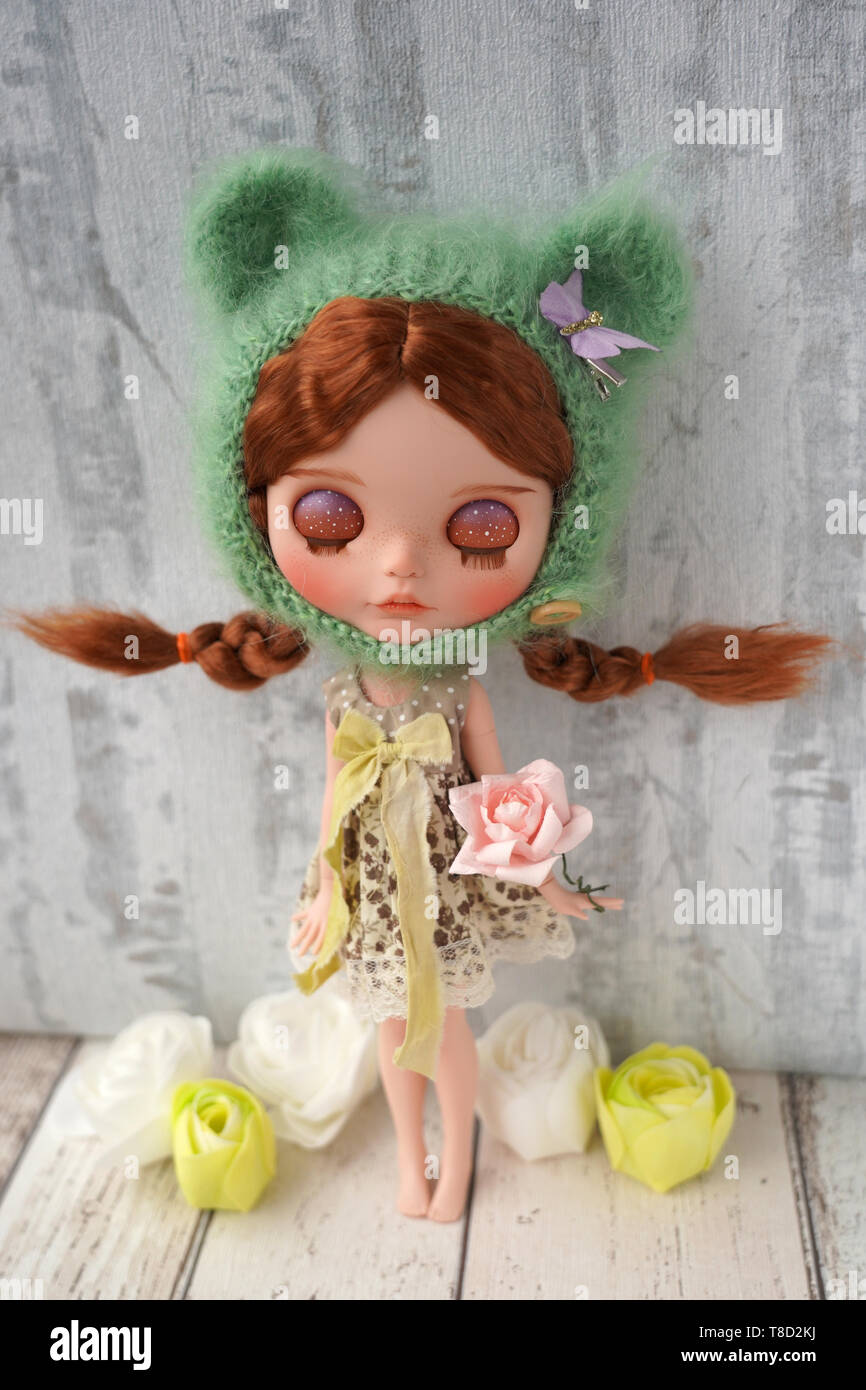 Beautiful doll portrait Stock Photo - Alamy