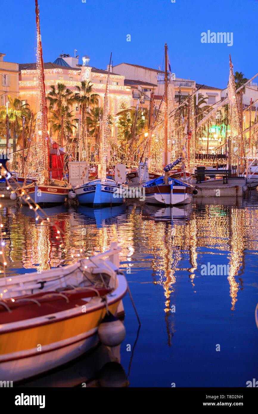 Sanary sur mer france night hi-res stock photography and images - Alamy