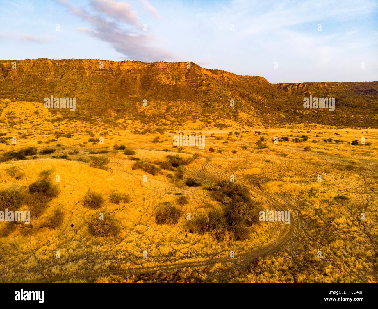 Little magadi aerial view hi-res stock photography and images - Alamy