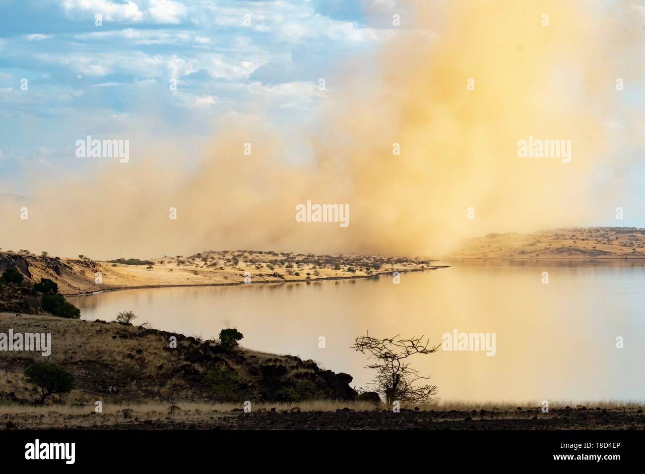 Kenya, lake Magadi, Rift valley, dust Stock Photo - Alamy