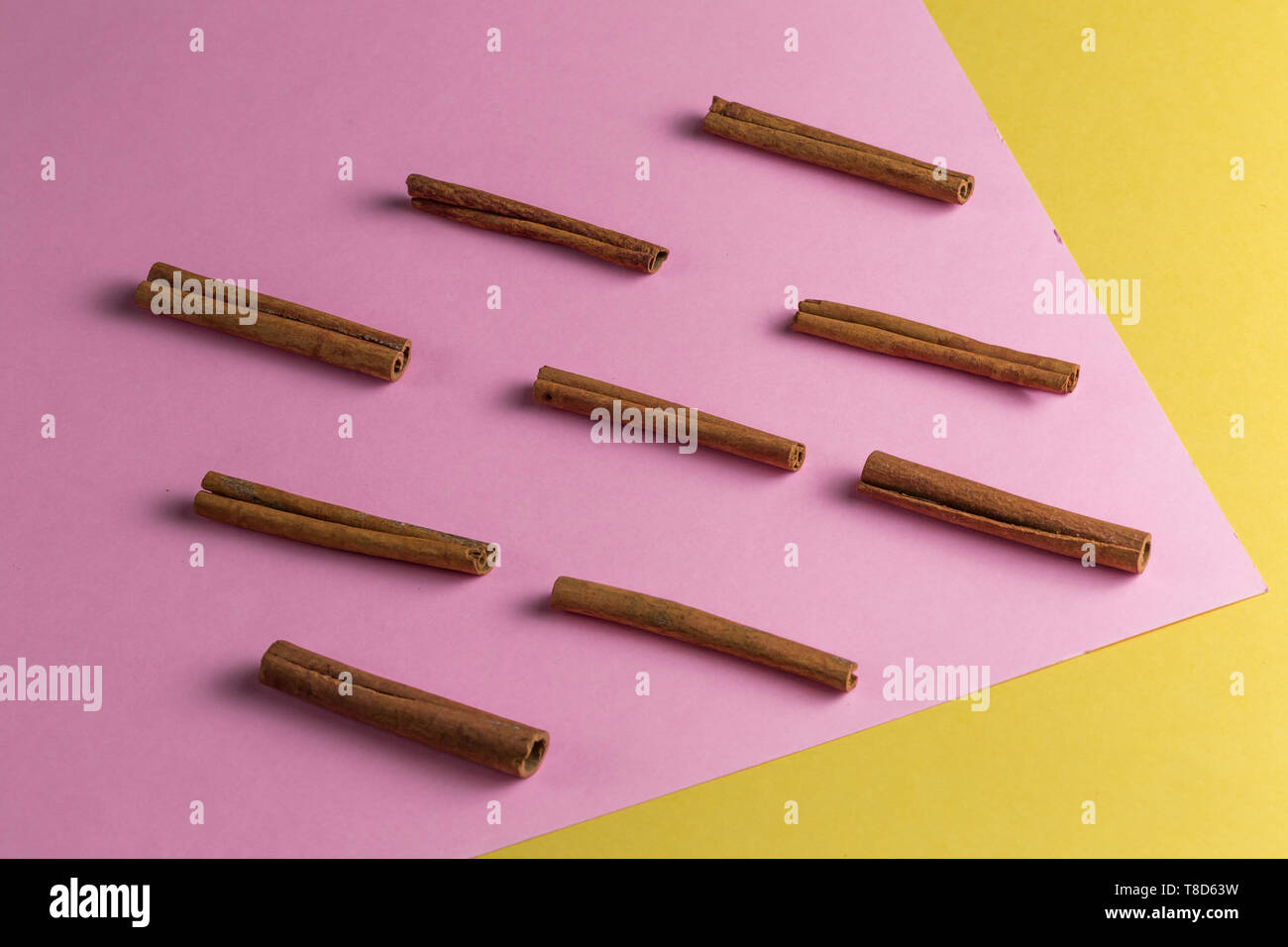 seamless patter of food collection, top view photo Stock Photo - Alamy