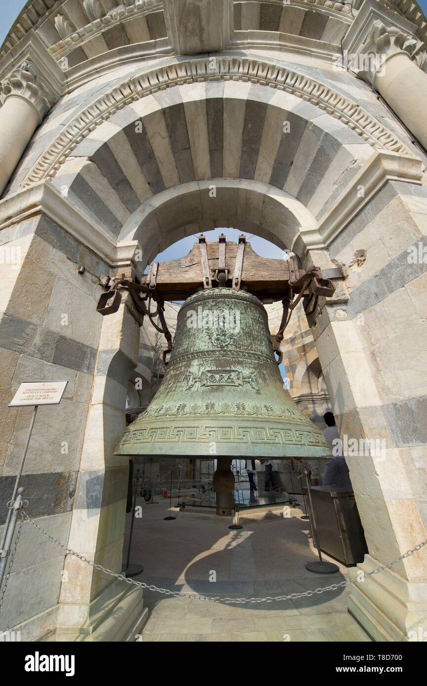 Tower of pisa bells hi-res stock photography and images - Alamy