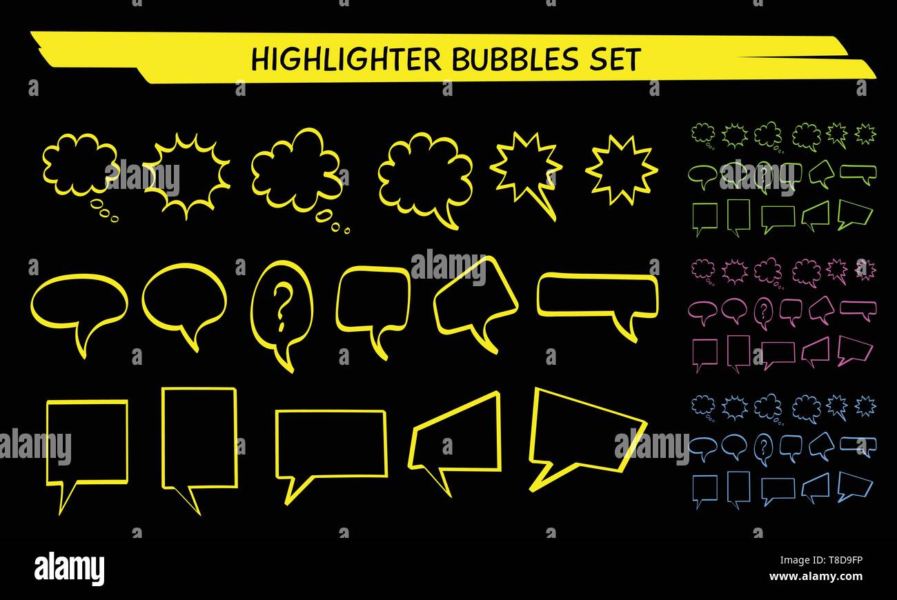 Sharpie highlighter hi-res stock photography and images - Alamy