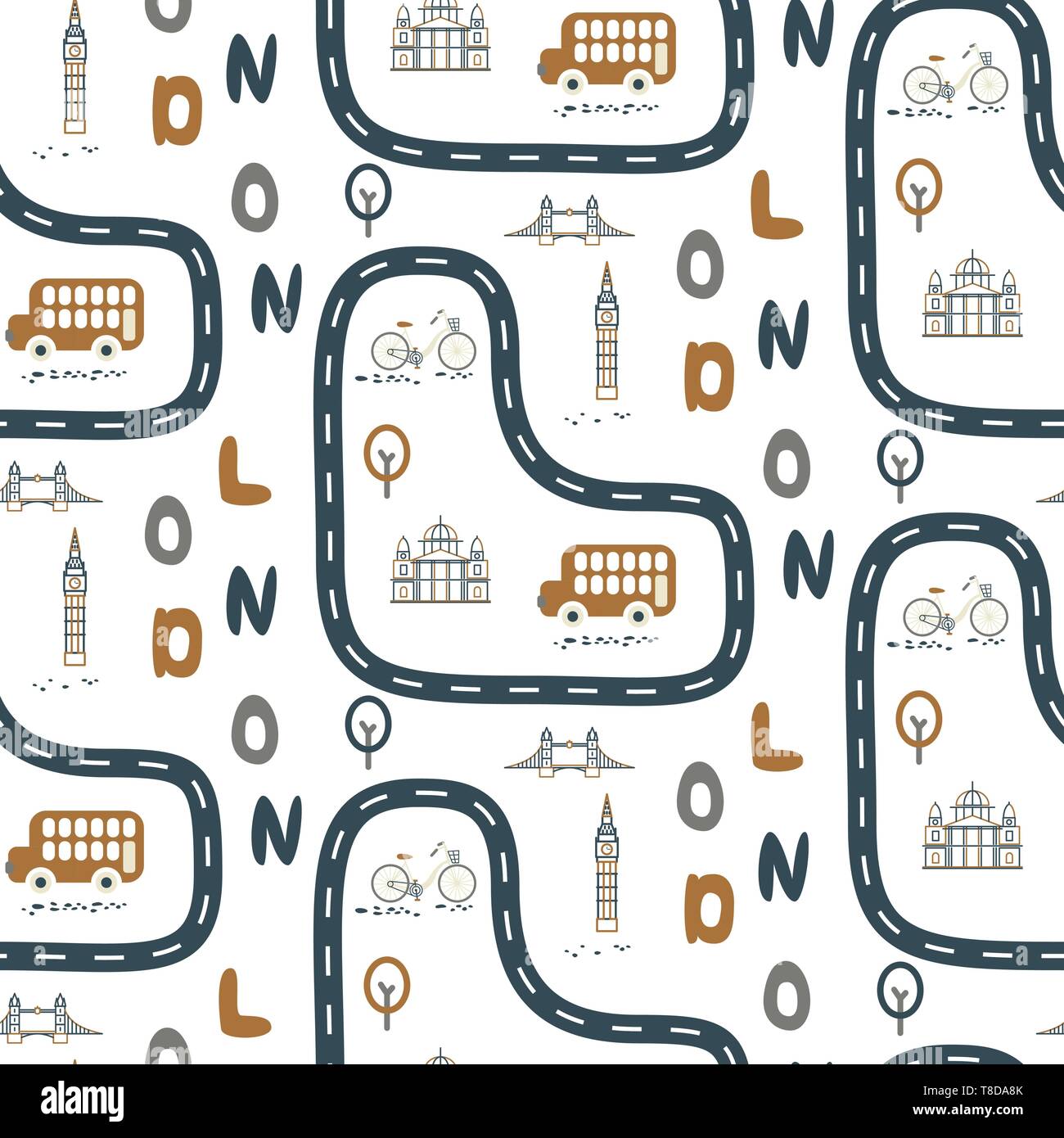 Child london big ben Stock Vector Images - Alamy