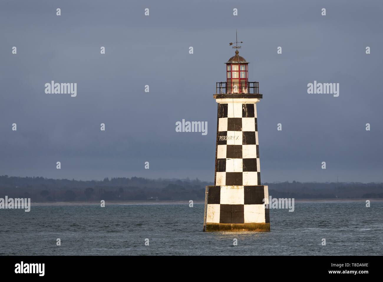 Perdrix lighthouse loctudy brittany france hi-res stock photography and images - Alamy